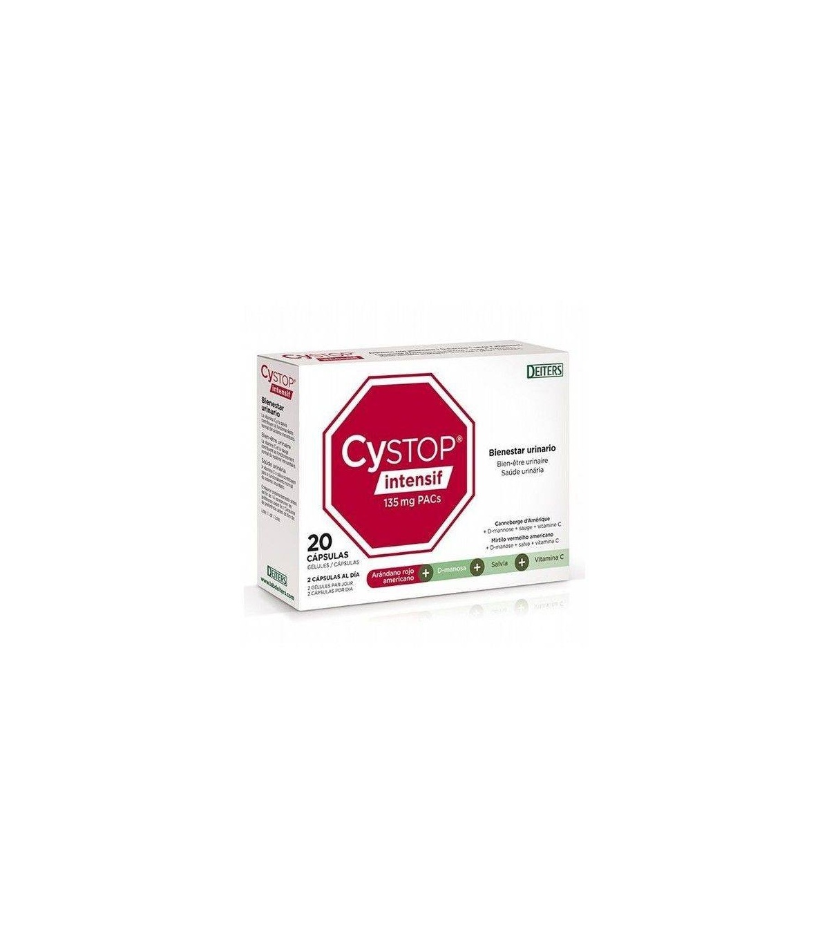 Cystop intensif 20 capsulas