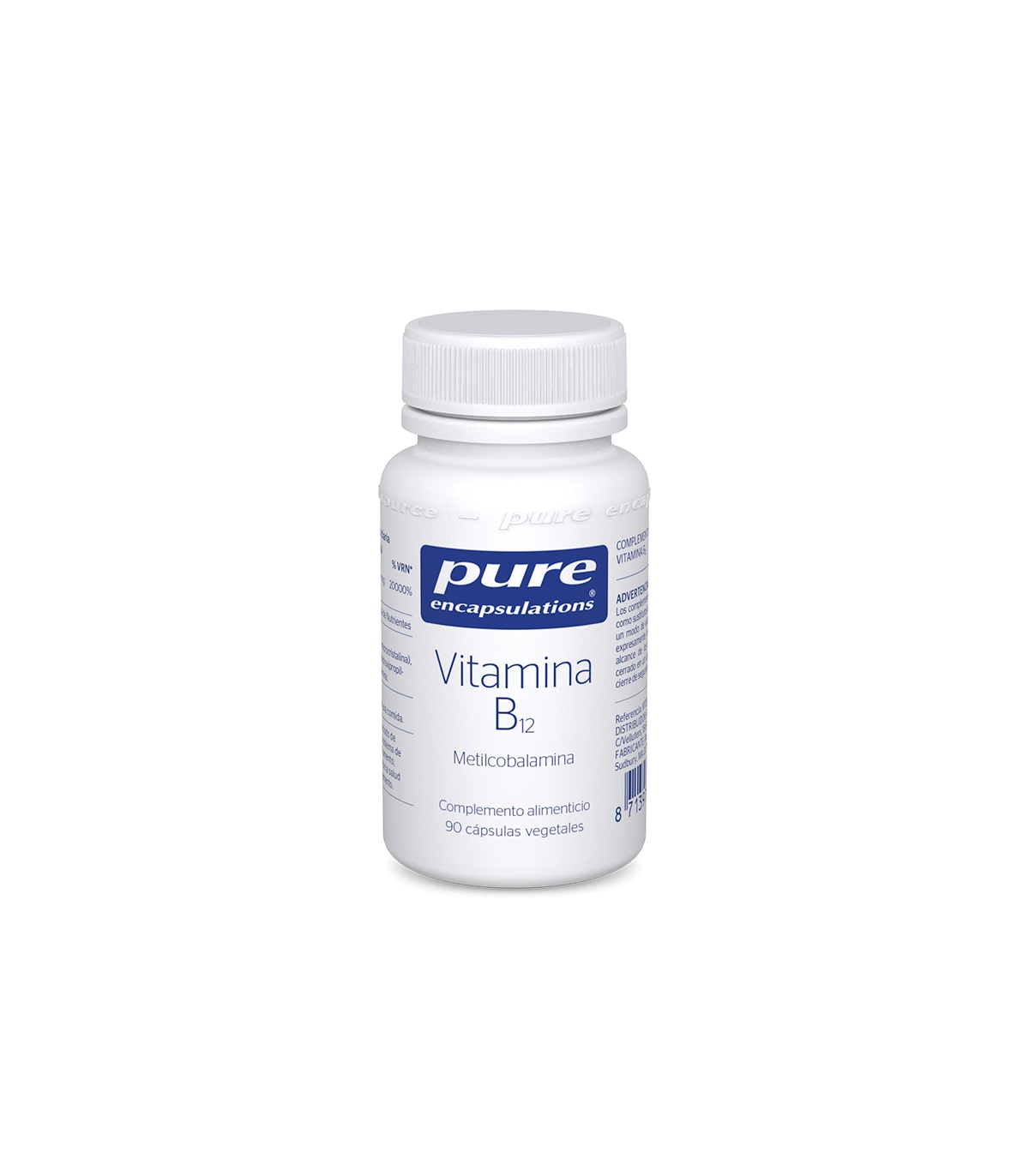 Pure Encapsulations Vitamina B12-Suplemento Vitamina B12