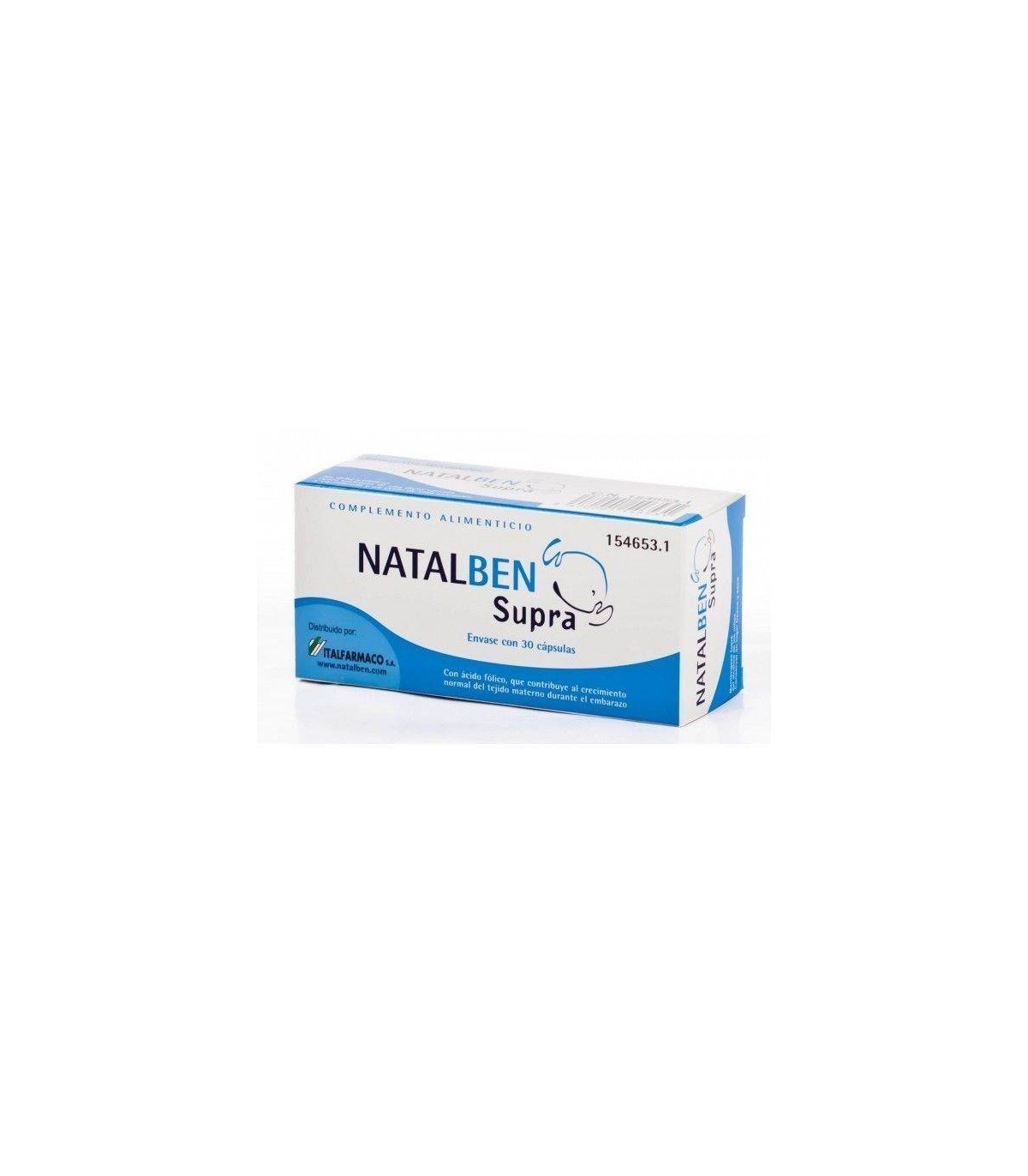 Natalben supra 30 capsulas