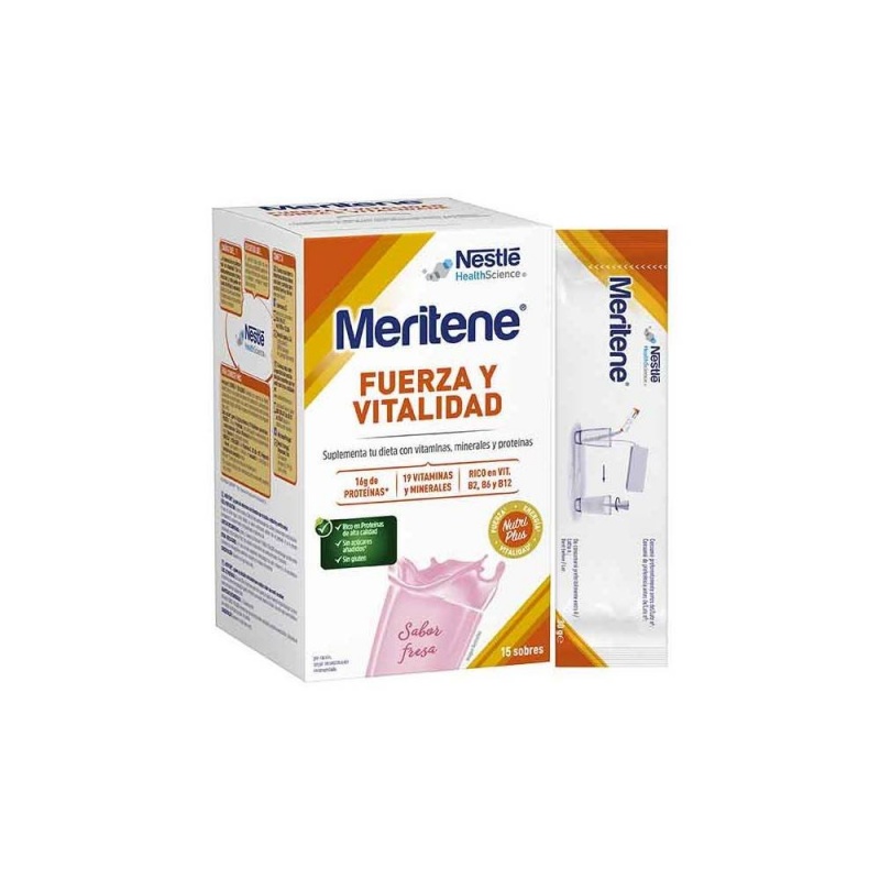 Meritene fresa 15 sobres