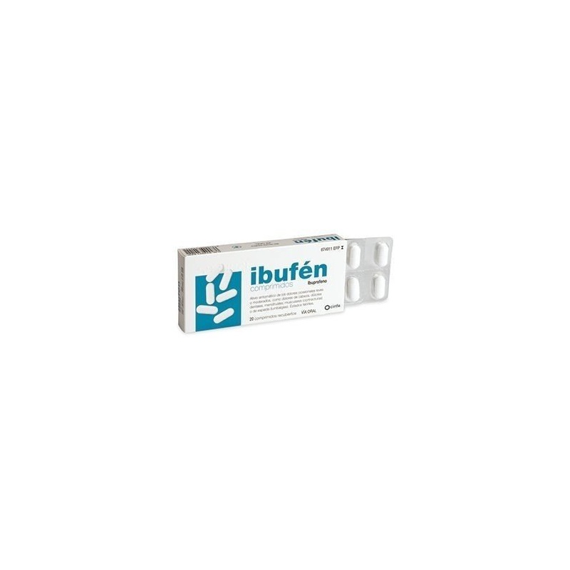 IBUFEN 400 MG 20 COMPRIMIDOS RECUBIERTOS, MEDICAMENTOS