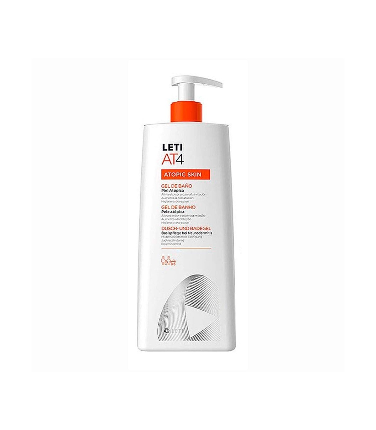 LETI AT4 GEL DE BAÑO 250 ML